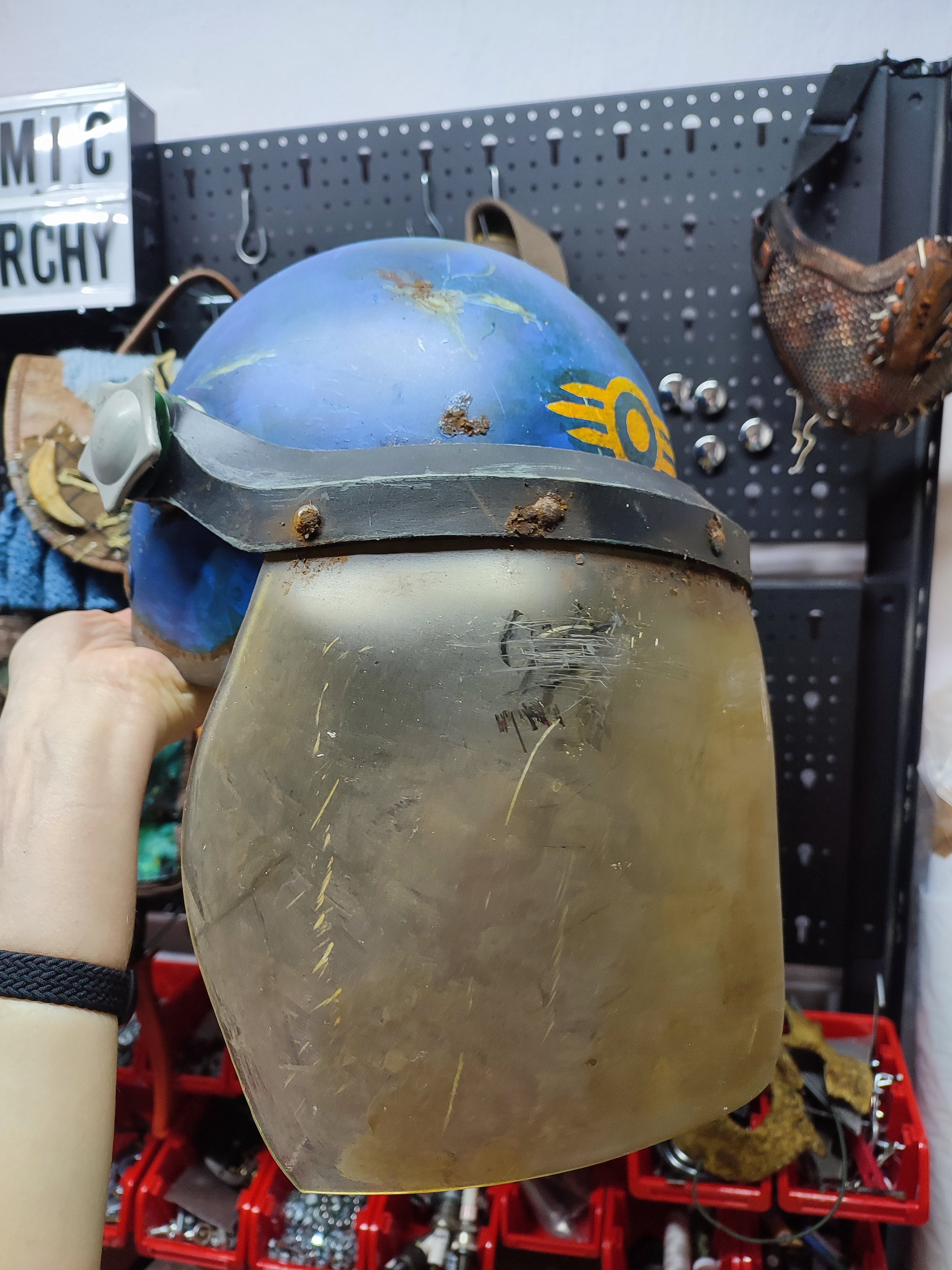 Fallout Post-apocalyptic Helmet , Ideal for True Survivor Raiders/larp ...