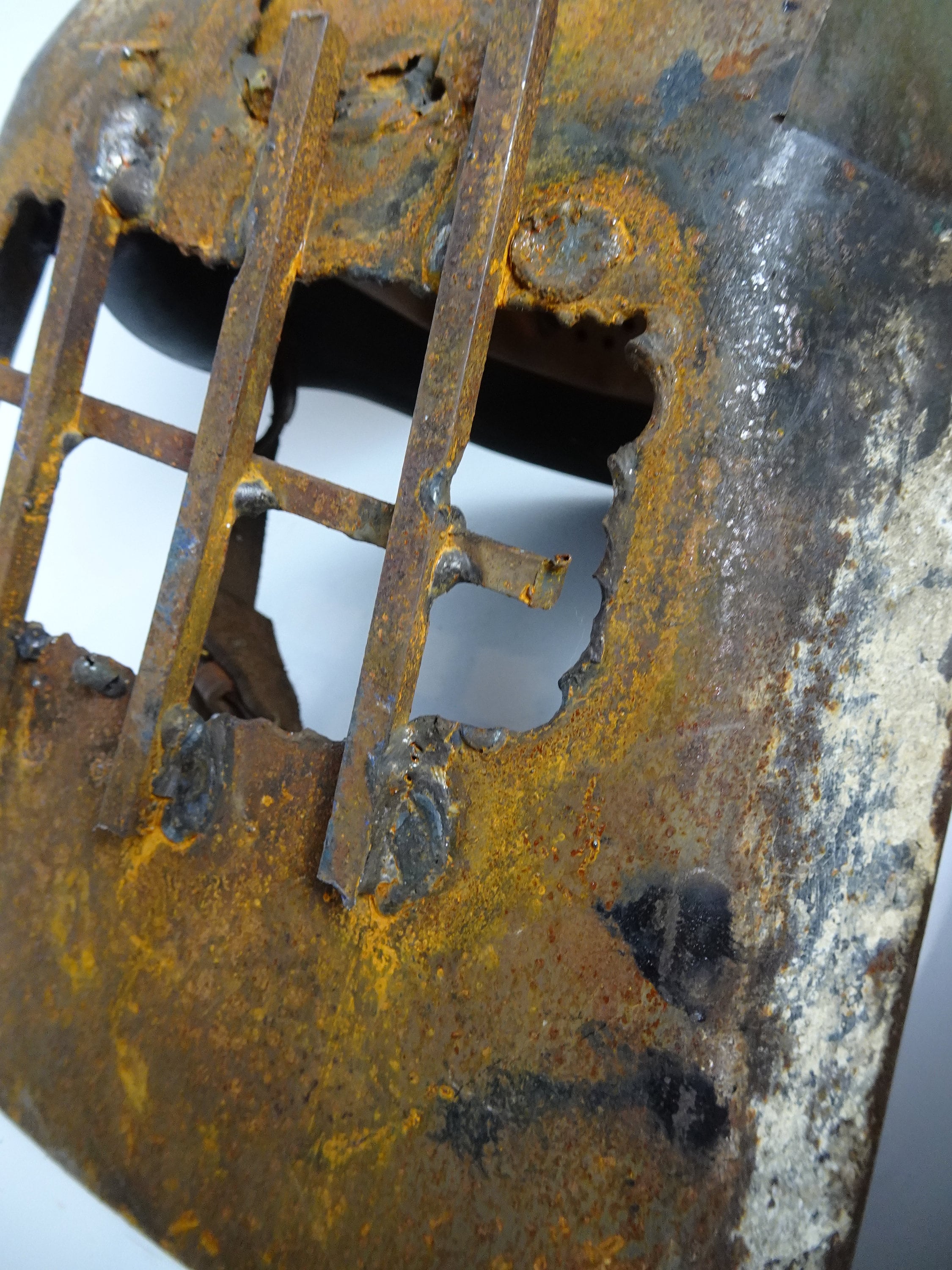 Full Metal Post-apocalyptic Helmet, Ideal for True Survivor Raiders ...