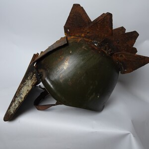 Full Metal Post-apocalyptic Helmet, Ideal for True Survivor Raiders ...