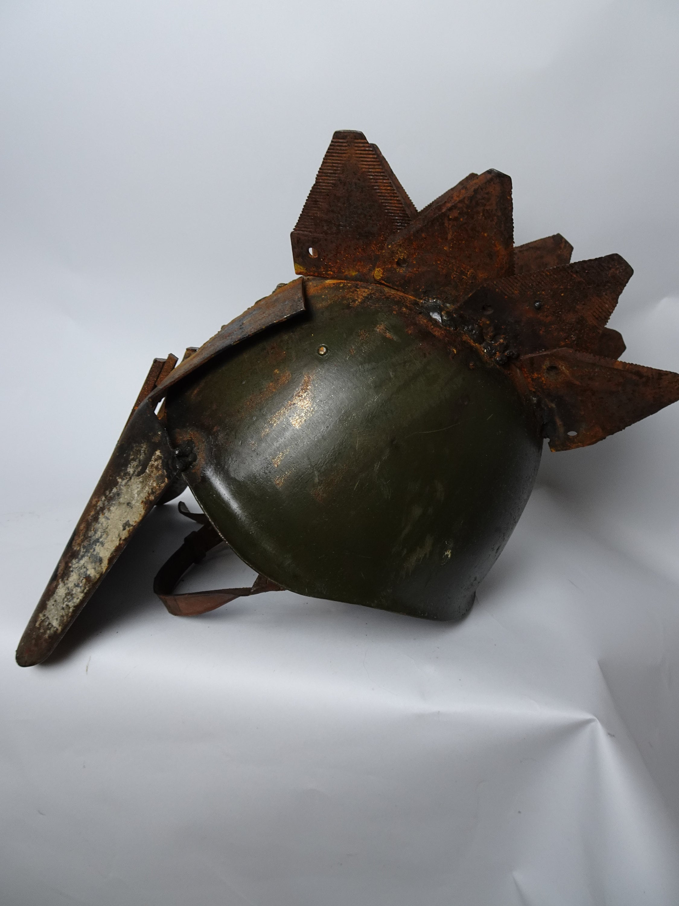 Full Metal Post-apocalyptic Helmet, Ideal for True Survivor Raiders ...