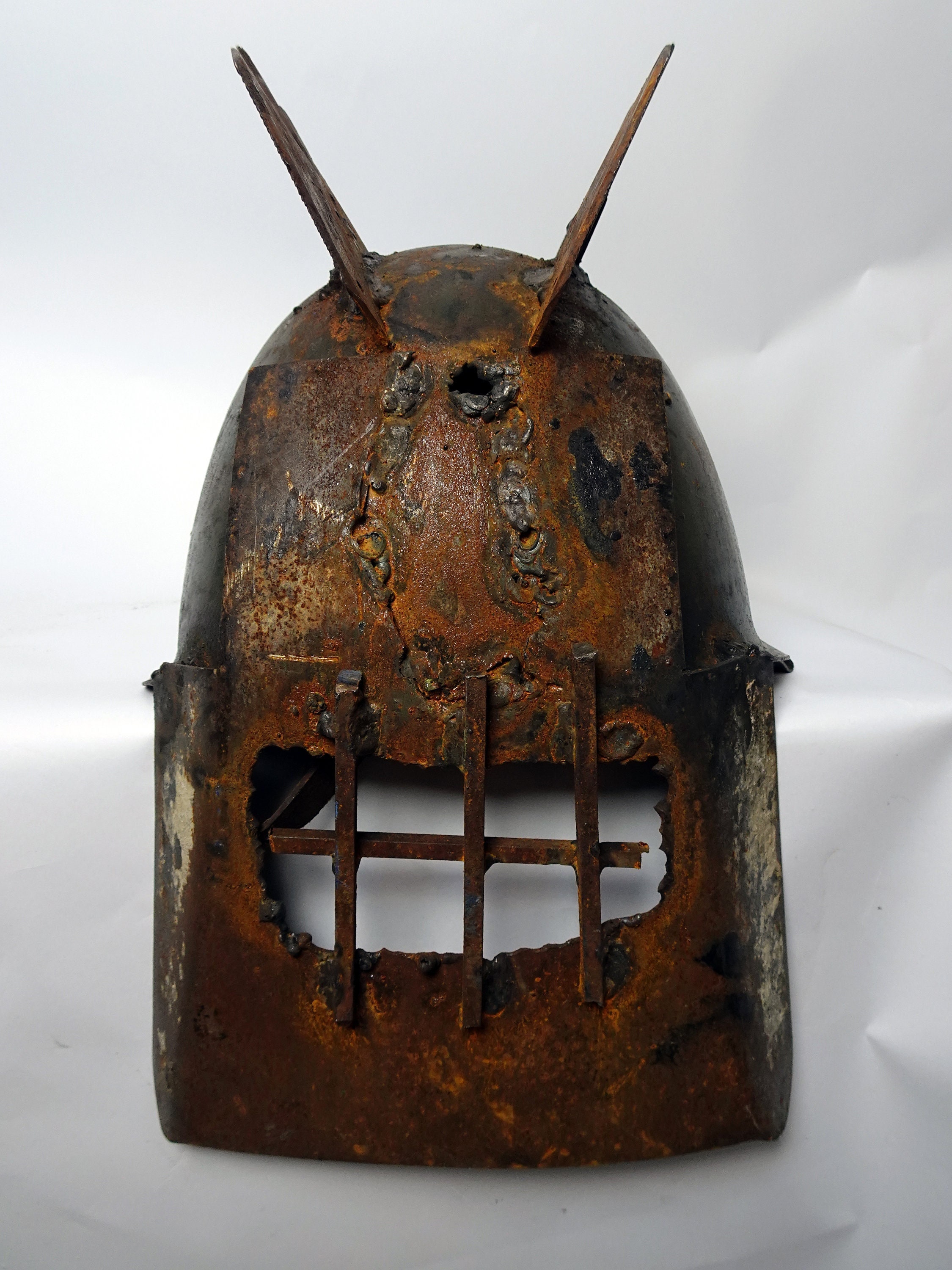 Full Metal Post-apocalyptic Helmet, Ideal for True Survivor Raiders ...