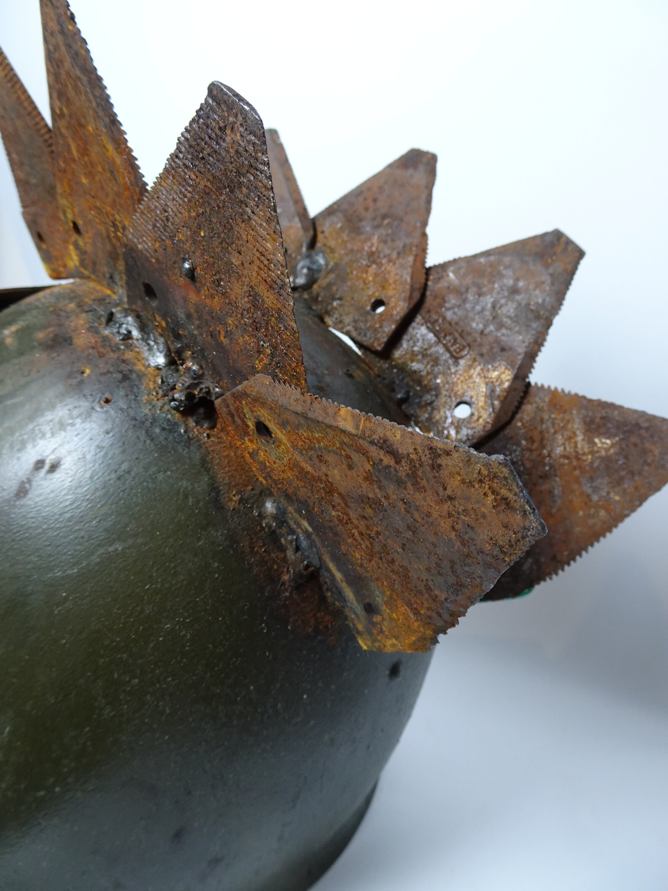 Full Metal Post-apocalyptic Helmet, Ideal for True Survivor Raiders ...