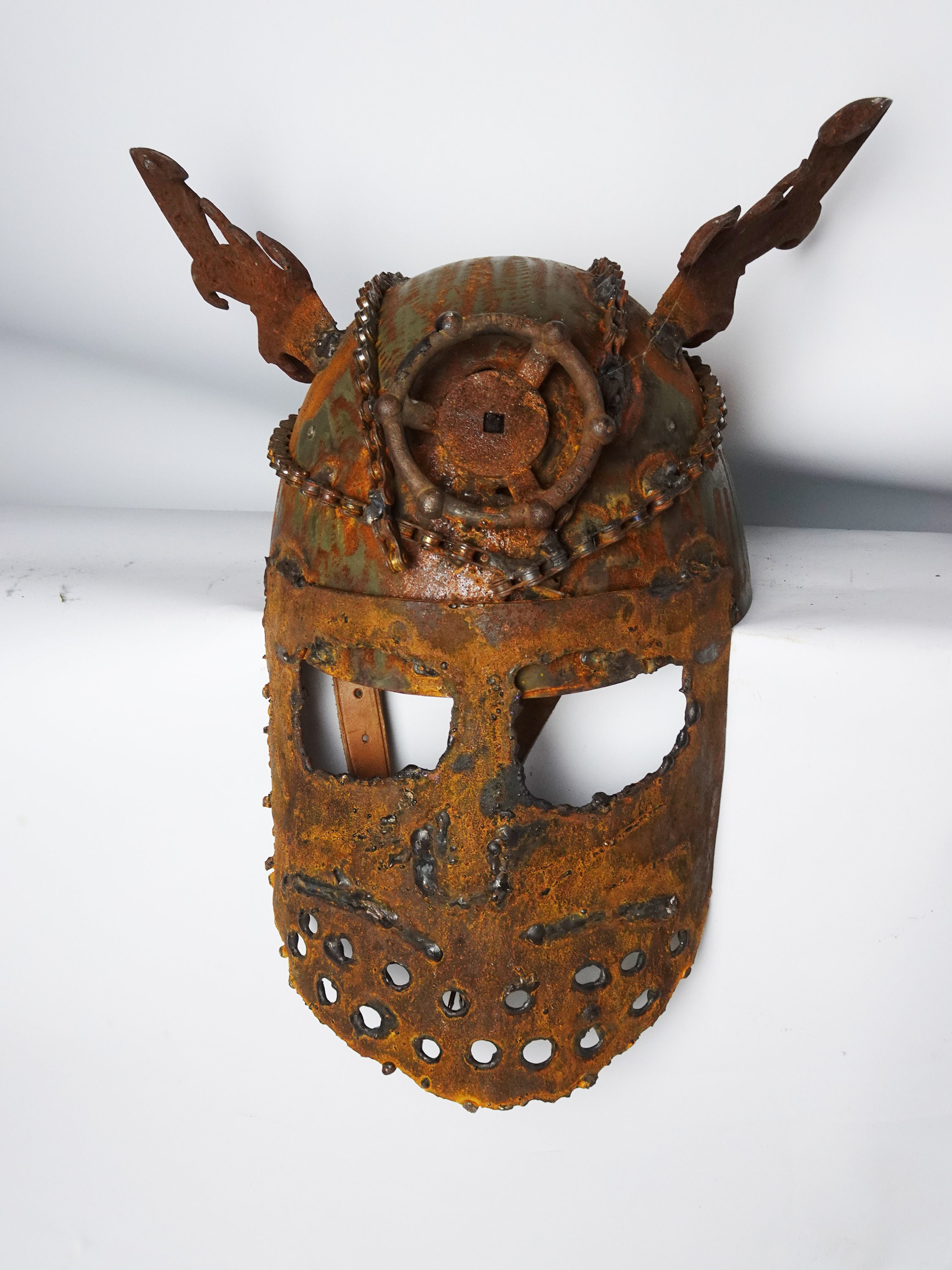 Full Metal Post-apocalyptic Helmet , Ideal for True Survivor Raiders ...