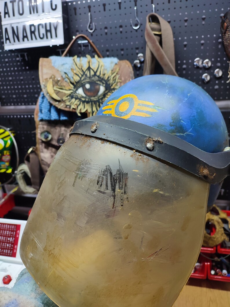 Fallout Post-apocalyptic Helmet , Ideal for True Survivor Raiders/larp ...