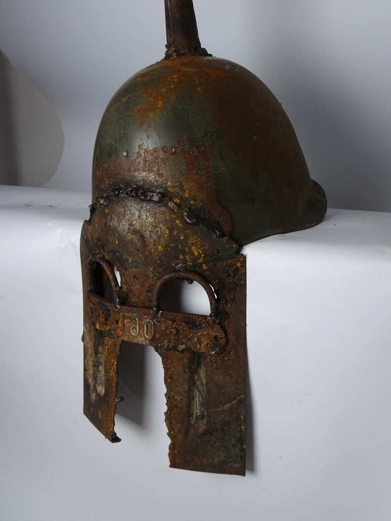Full Metal Post-apocalyptic Helmet , Ideal for True Survivor Raiders ...
