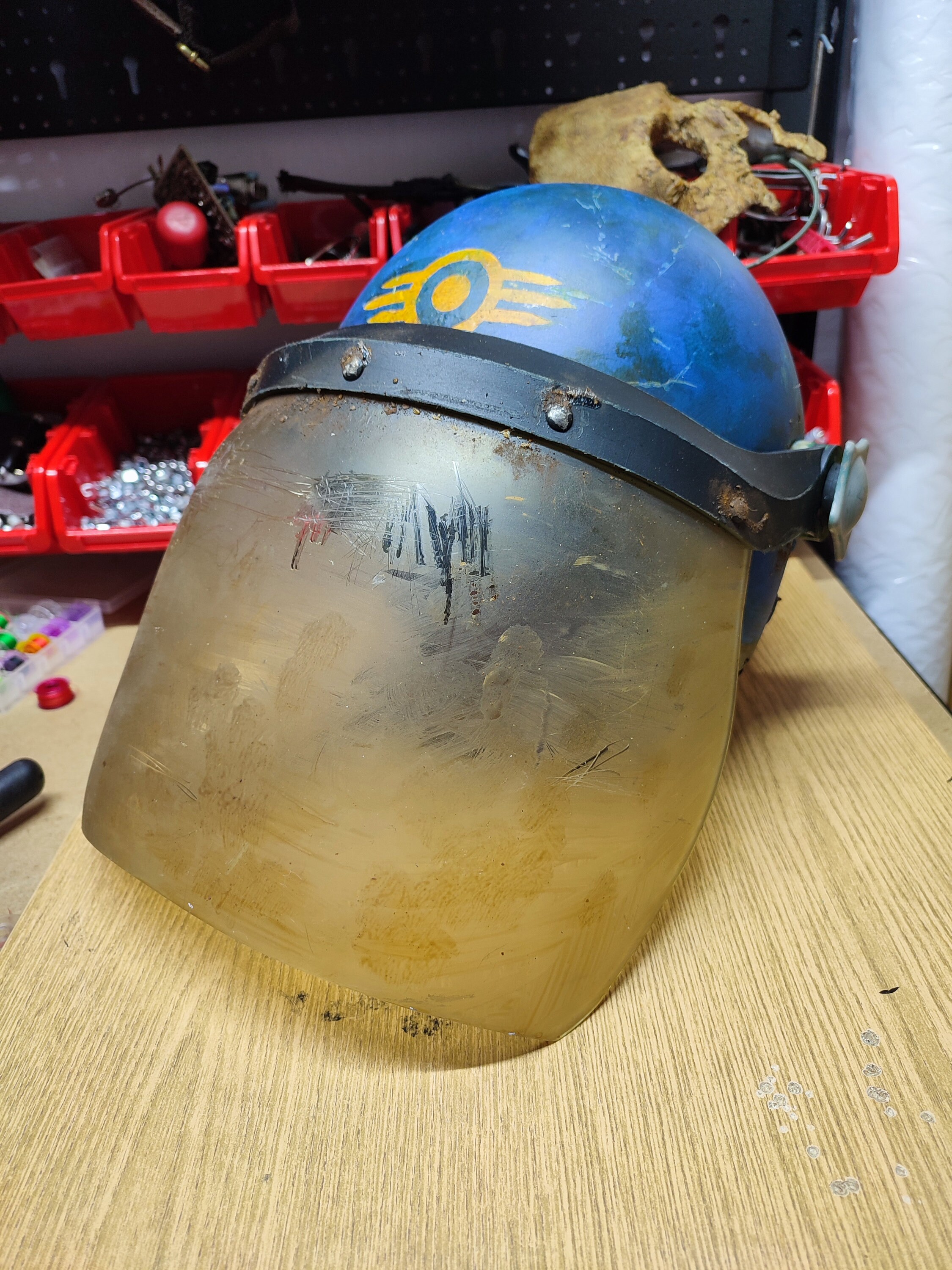 Fallout Post-apocalyptic Helmet , Ideal for True Survivor Raiders/larp ...