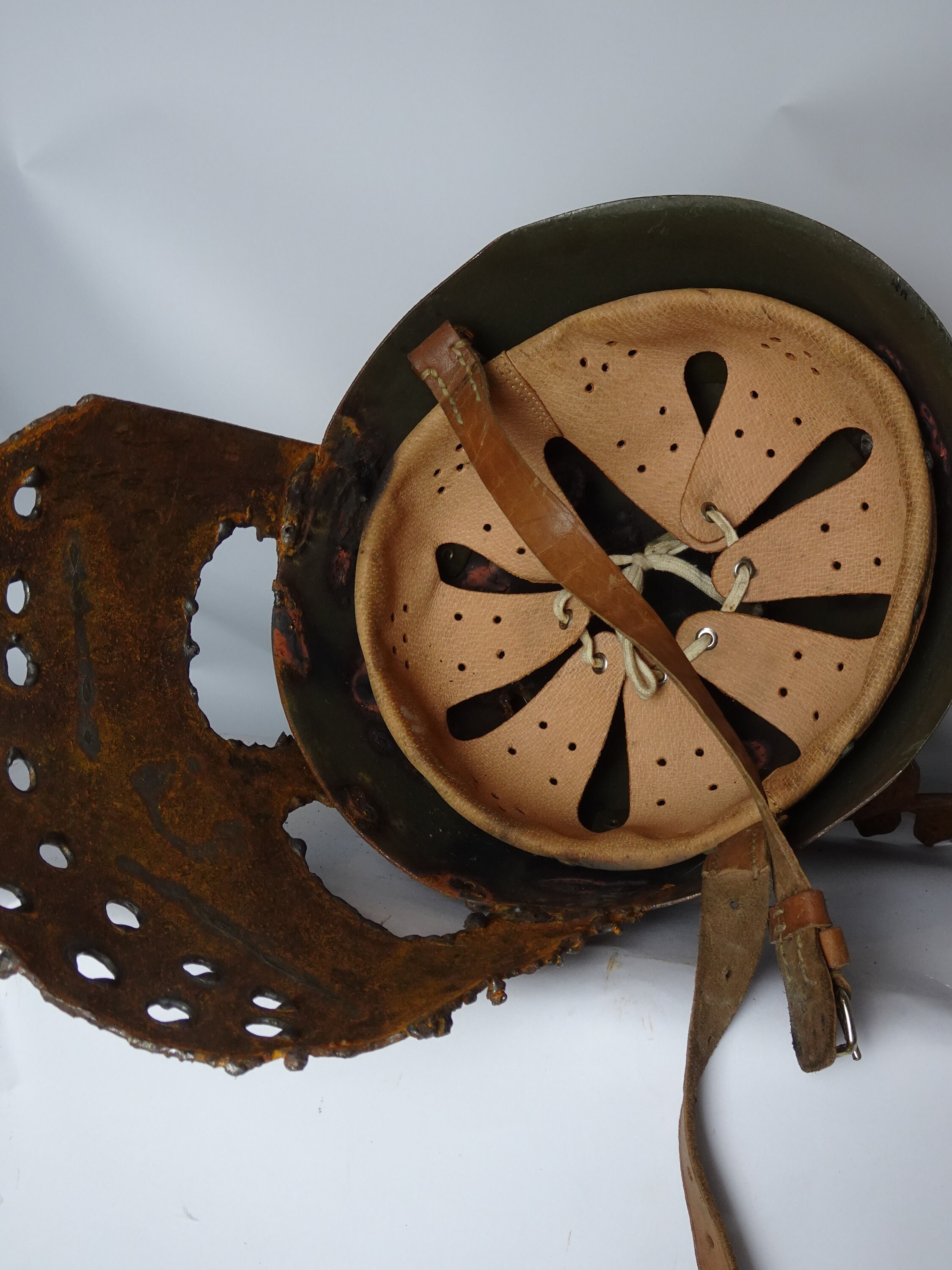 Full Metal Post-apocalyptic Helmet , Ideal for True Survivor Raiders ...