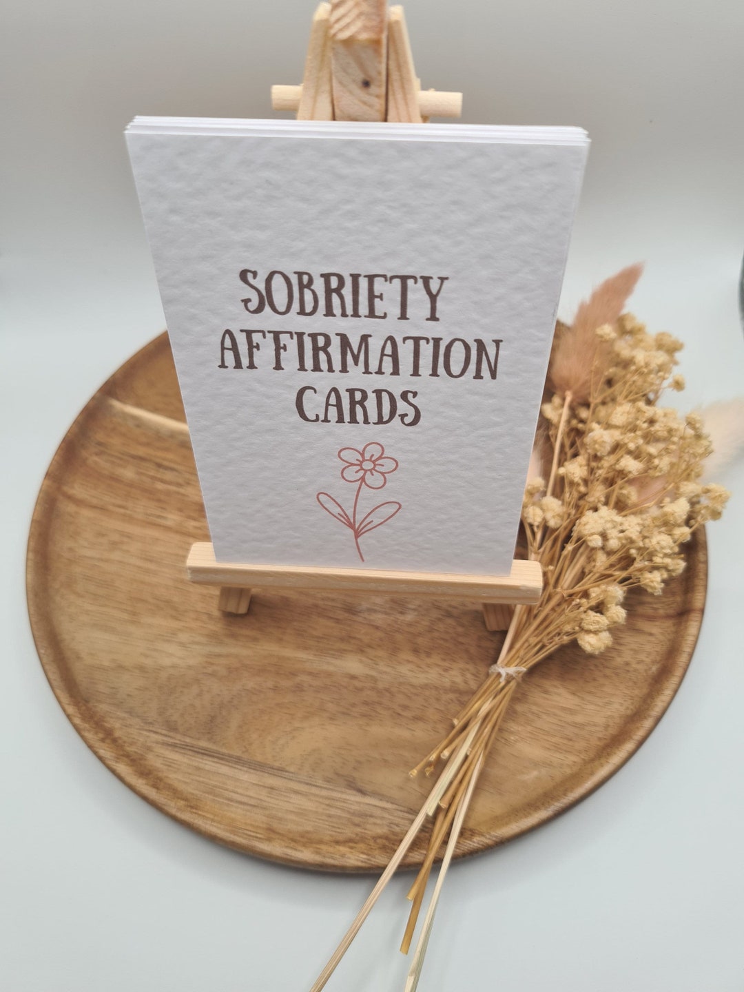 Sobriety Affirmation Cards Sobriety Gift Sober Motivation - Etsy
