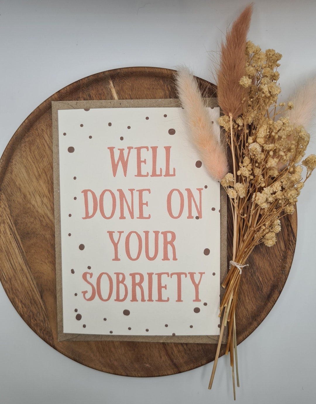 Sobriety Card, Sober Card, Sobriety, Sobriety Gift, Soberversary Card ...
