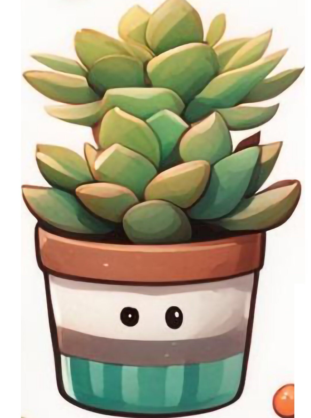 Cute Succulent Clip Art - Etsy