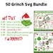 My Day Grinch Svg | Grinch Schedule Svg | Christmas Grinch Ornaments ...
