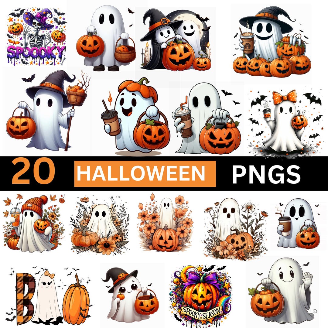 Cute Ghost Png | Cute Halloween | Ghost Cat Svg | Just Waiting for ...