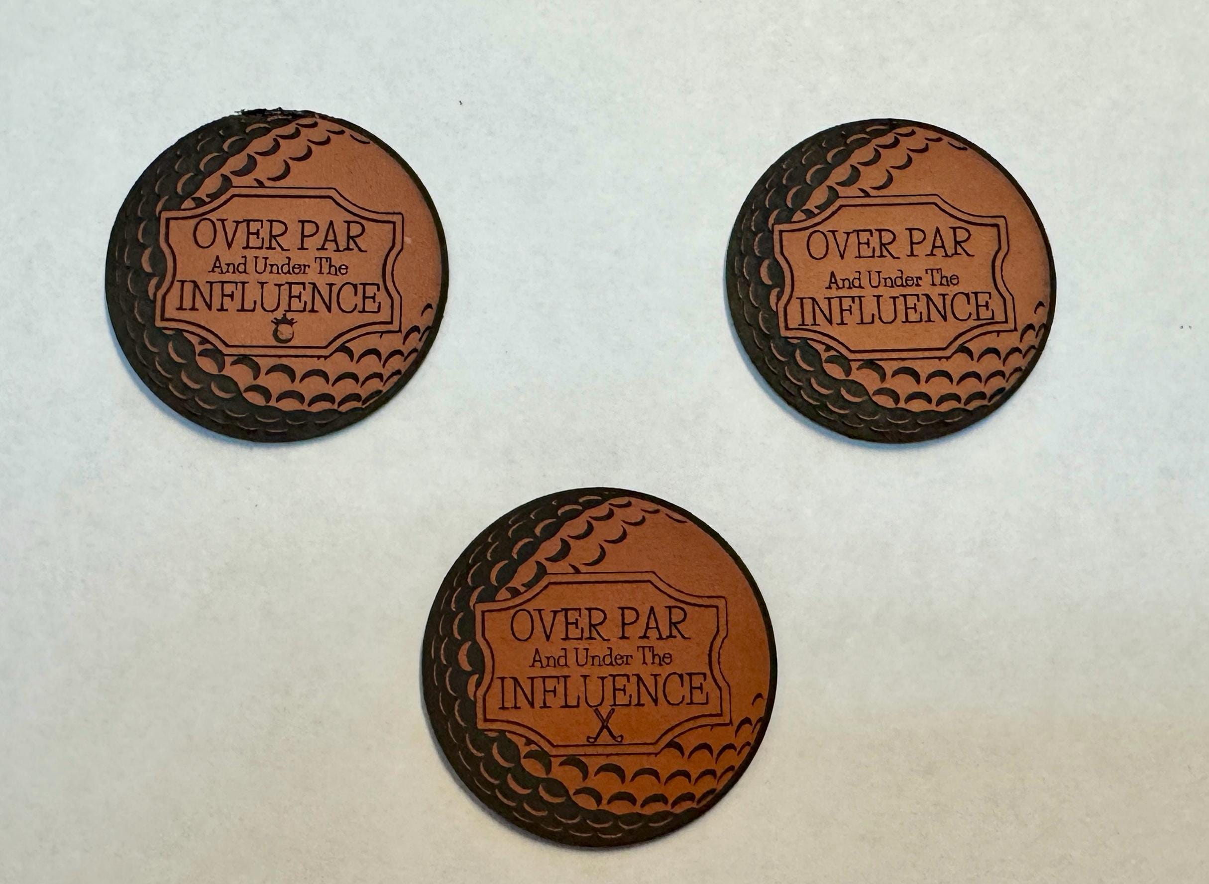 Funny Golf Dad SVG Bundle | Over Par Under the Influence Design| Hat ...