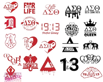 Delta Sigma Theta SVG - Etsy