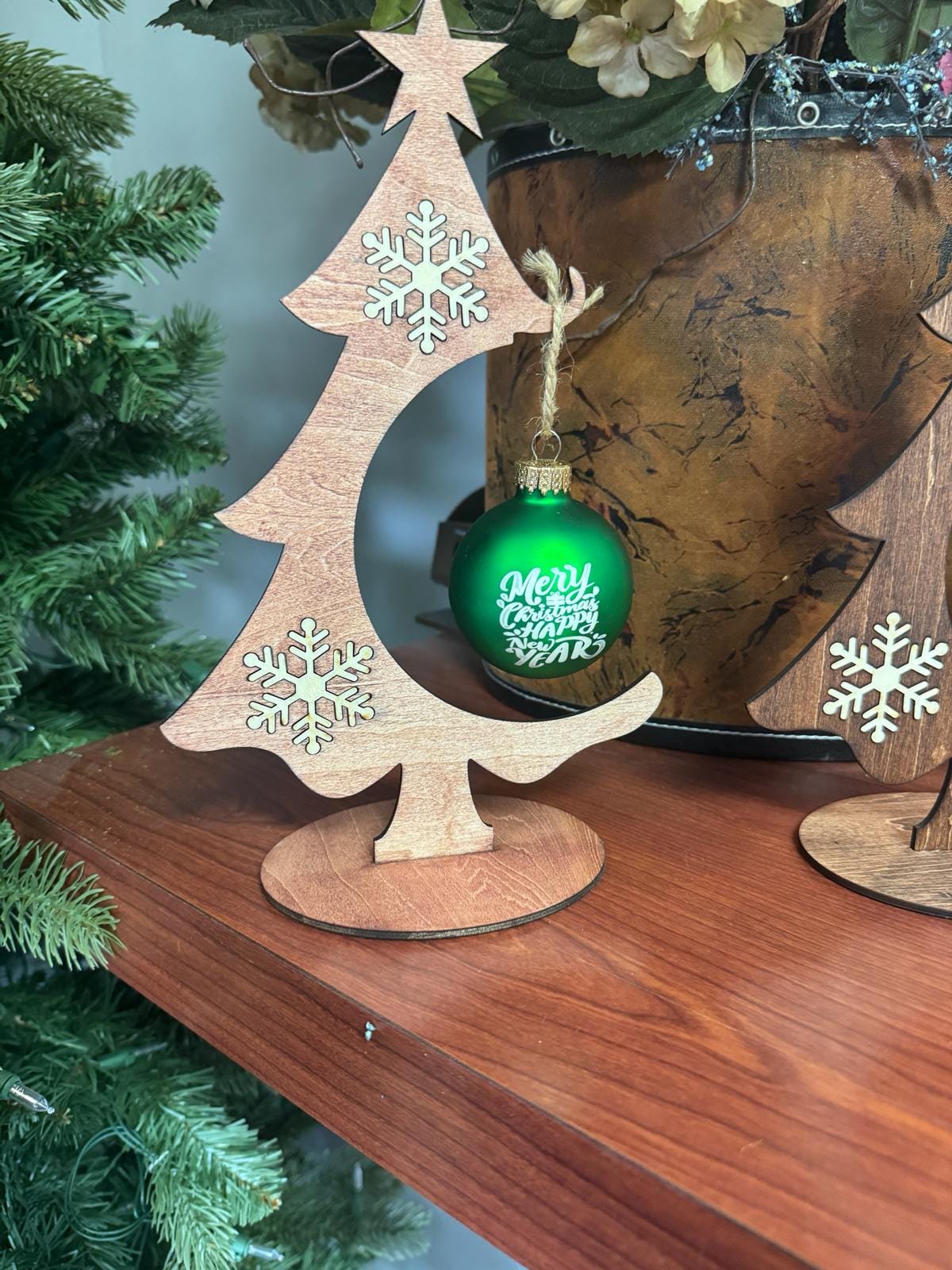 Custom Christmas Ornament Display Stand | Personalized Holiday Ornament ...