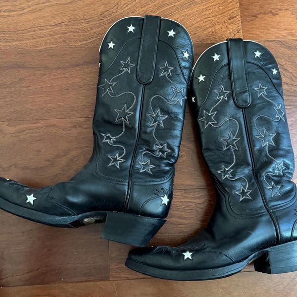 Inlay Boots - Etsy