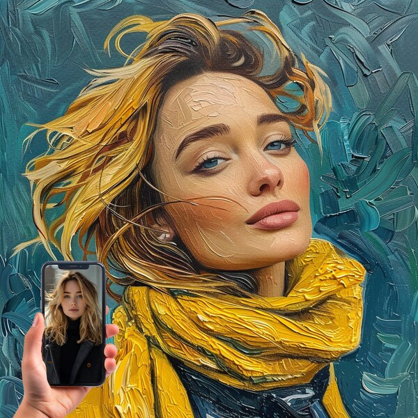 Personalized Portrait - Etsy