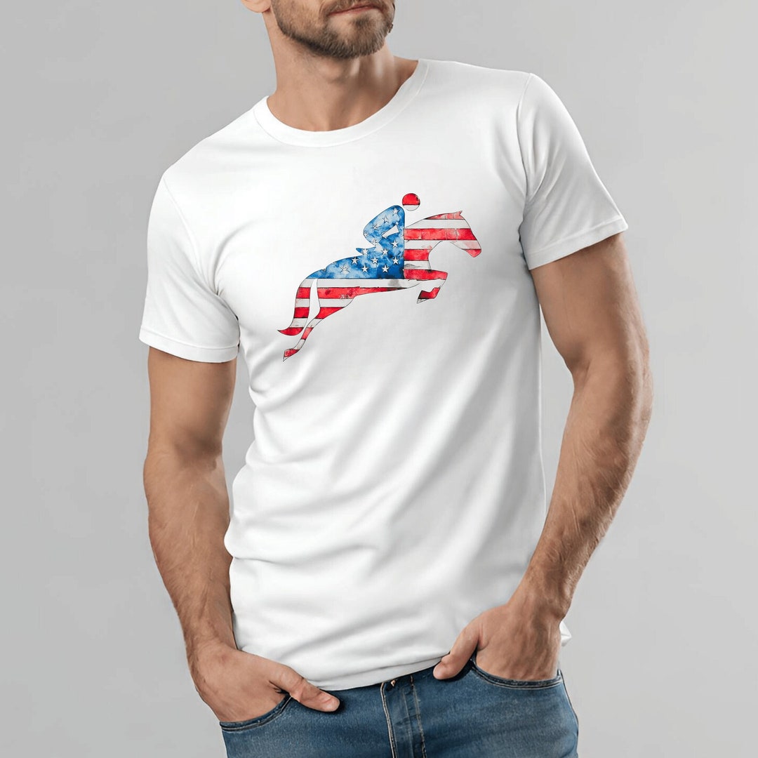 Equestrian Jumping Shirt | 2024 Paris Equestrian Tshirt | Horse Riding ...