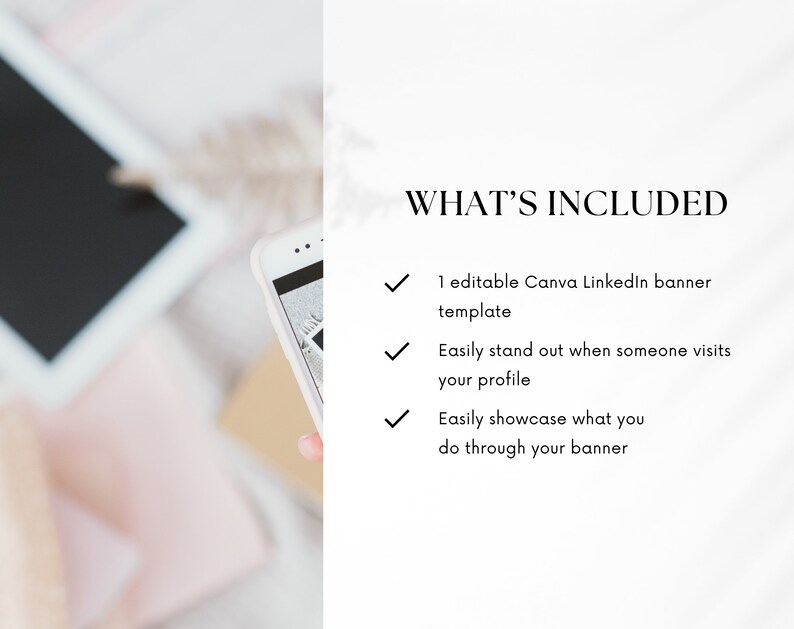 Editable Linkedin Banner Canva - Etsy