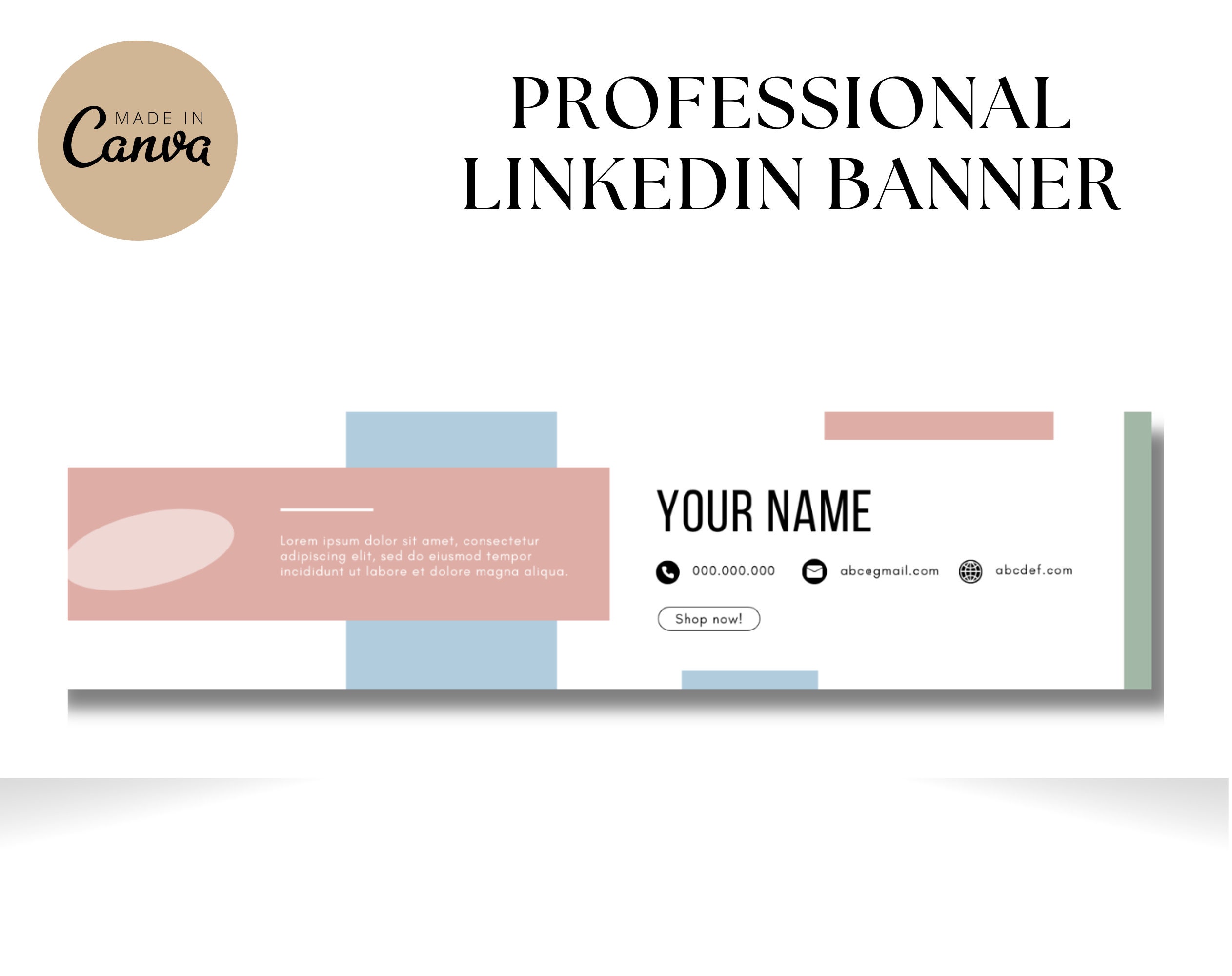 Linkedin Banner Canva, Linkedin Branding, Linkedin Banner Template ...