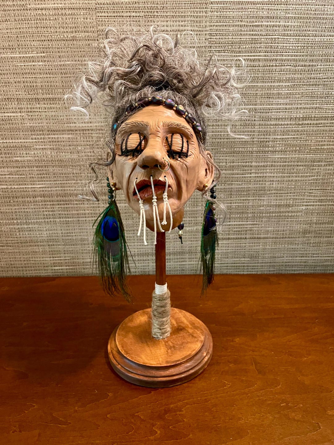 Shrunken Head - Witch Doctor |tiki Bar Decoration - Etsy