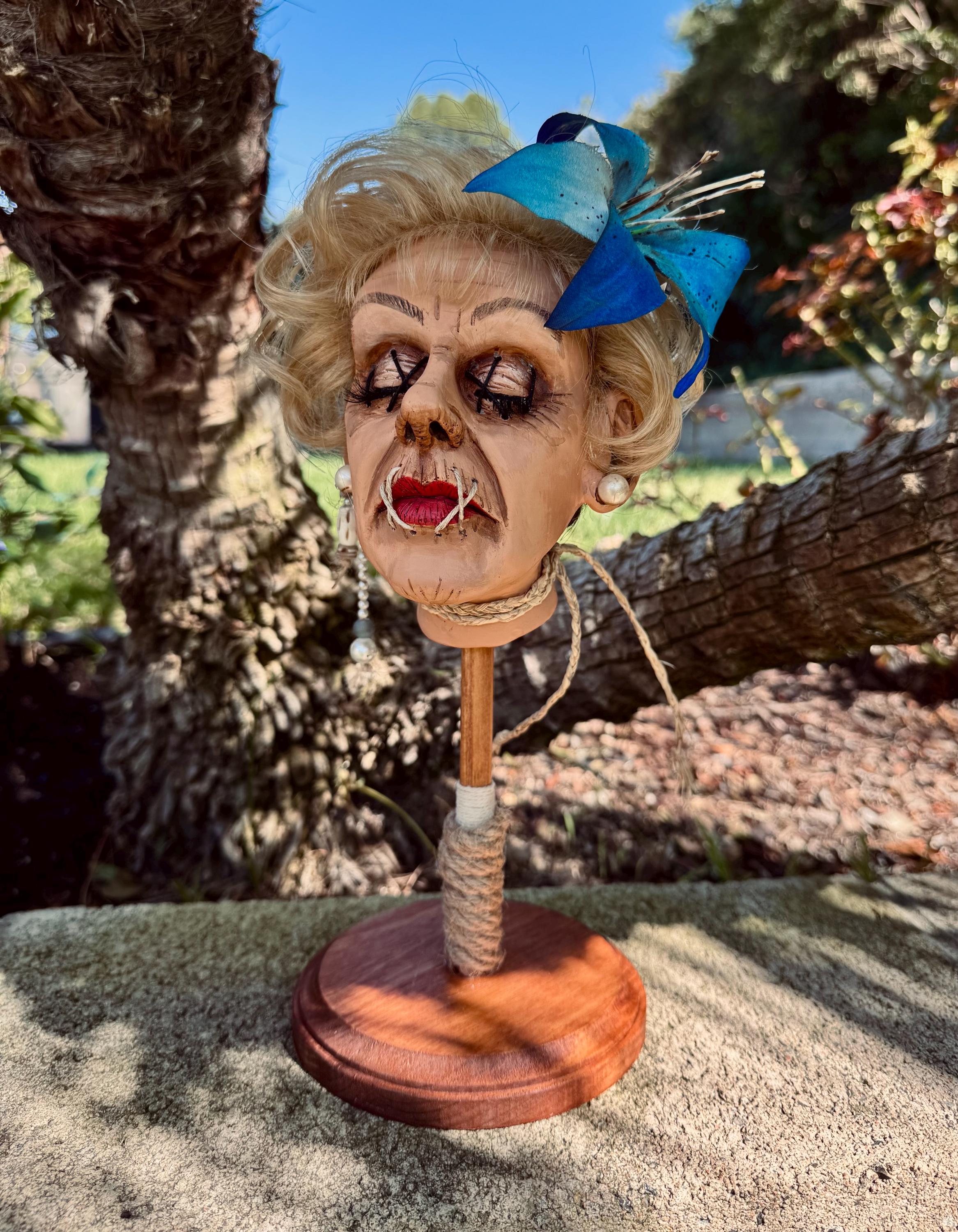 Shrunken Head - Lovey Howell |tiki Bar Decoration - Etsy