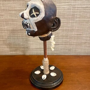 Shrunken Head - Shaman |tiki Bar Decoration - Etsy
