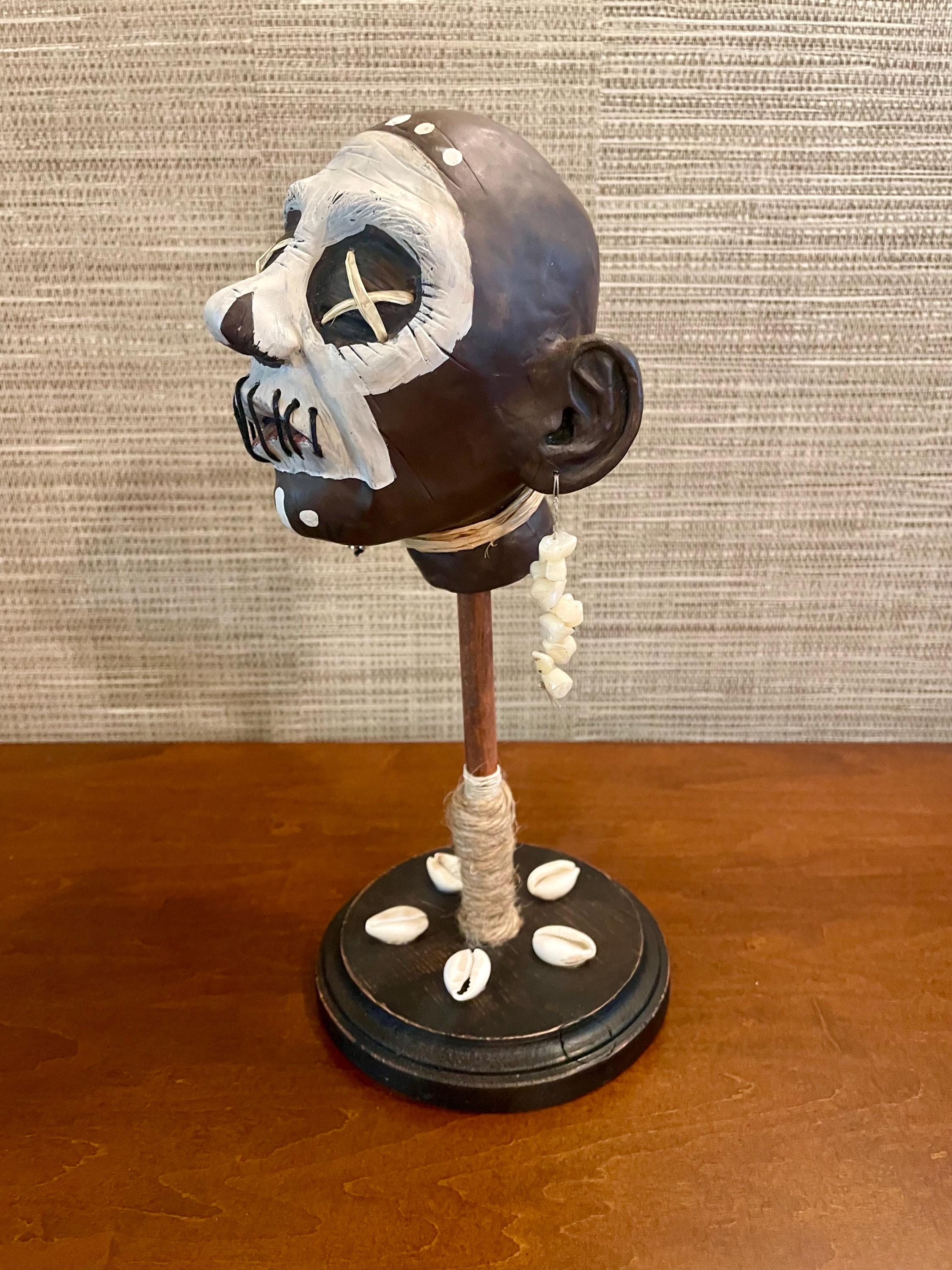 Shrunken Head - Shaman |tiki Bar Decoration - Etsy UK