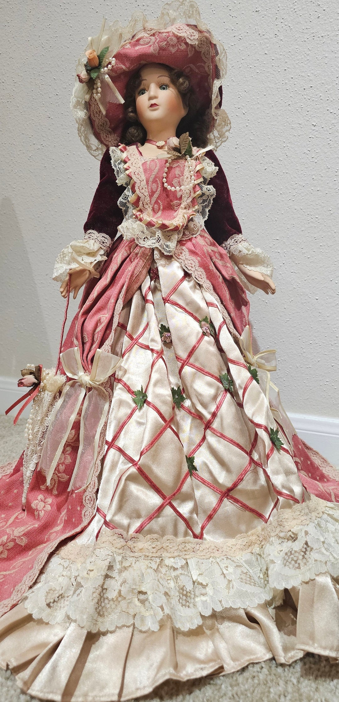 Victorian Porcelain Doll - Etsy