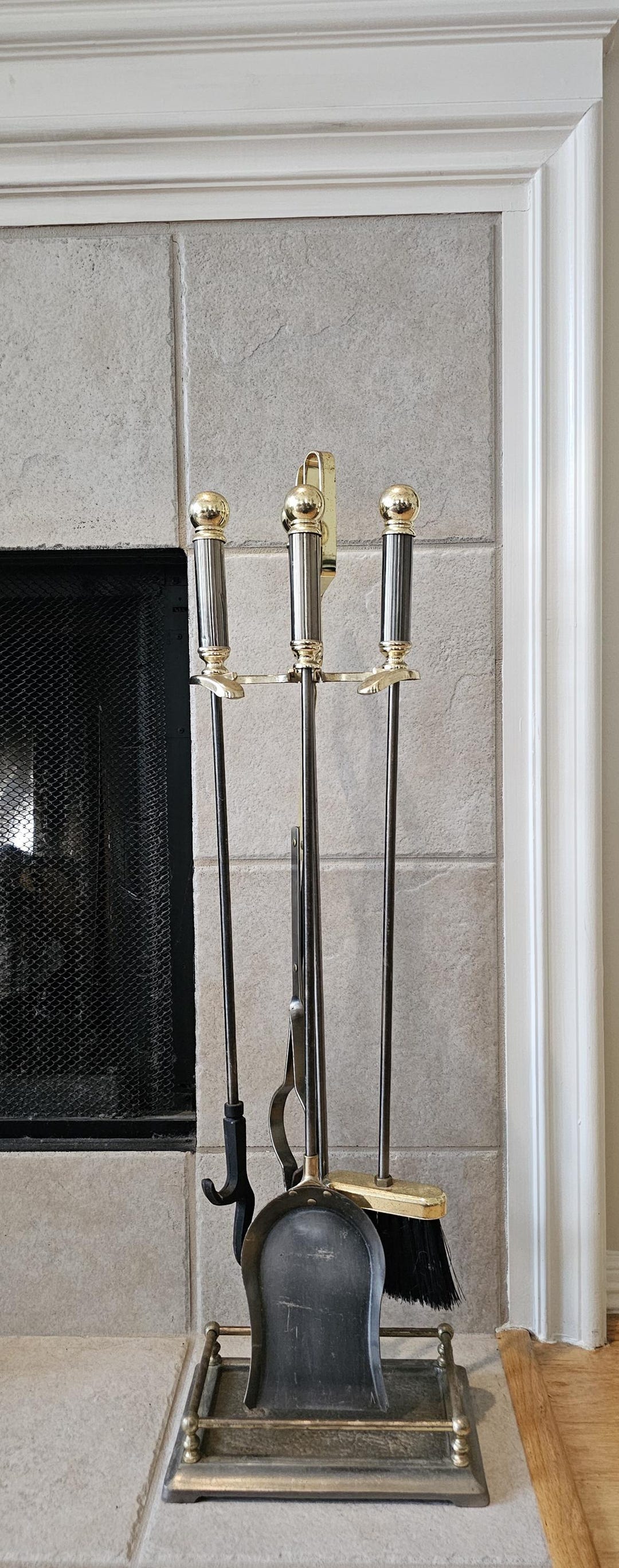 Timeless 5-piece Fireplace Tool Set - Etsy