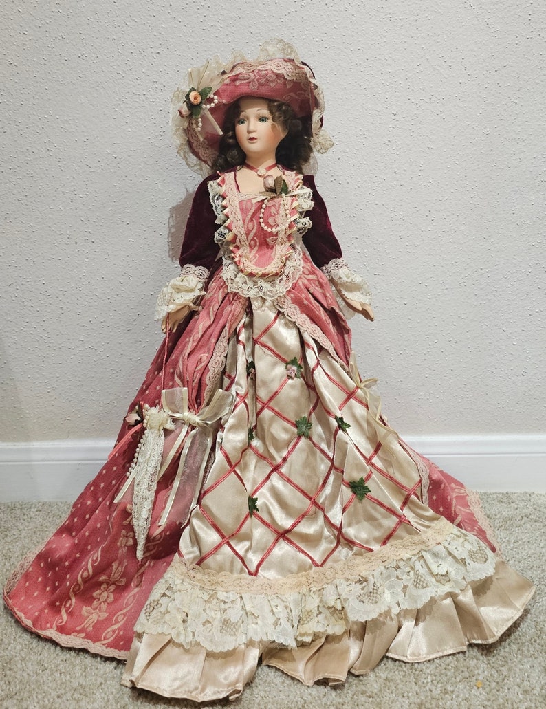 Victorian Porcelain Doll - Etsy