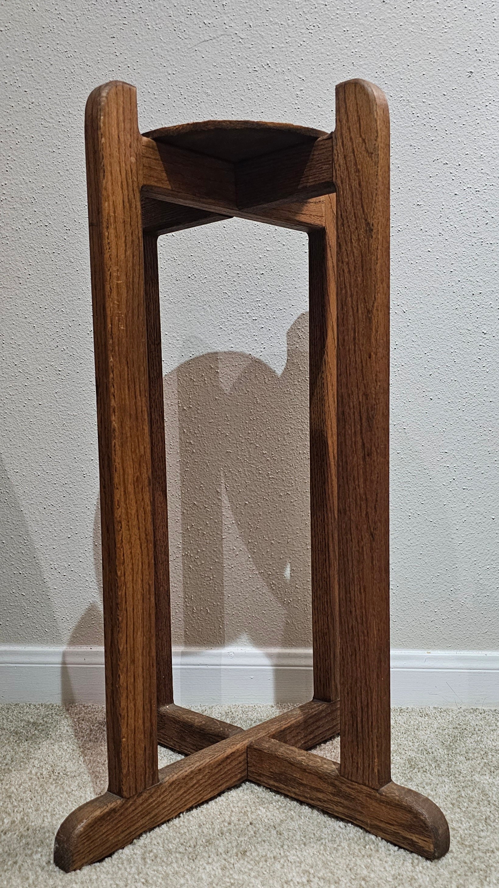 Vintage 27” Solid Teak Fern/plant Stand - Etsy