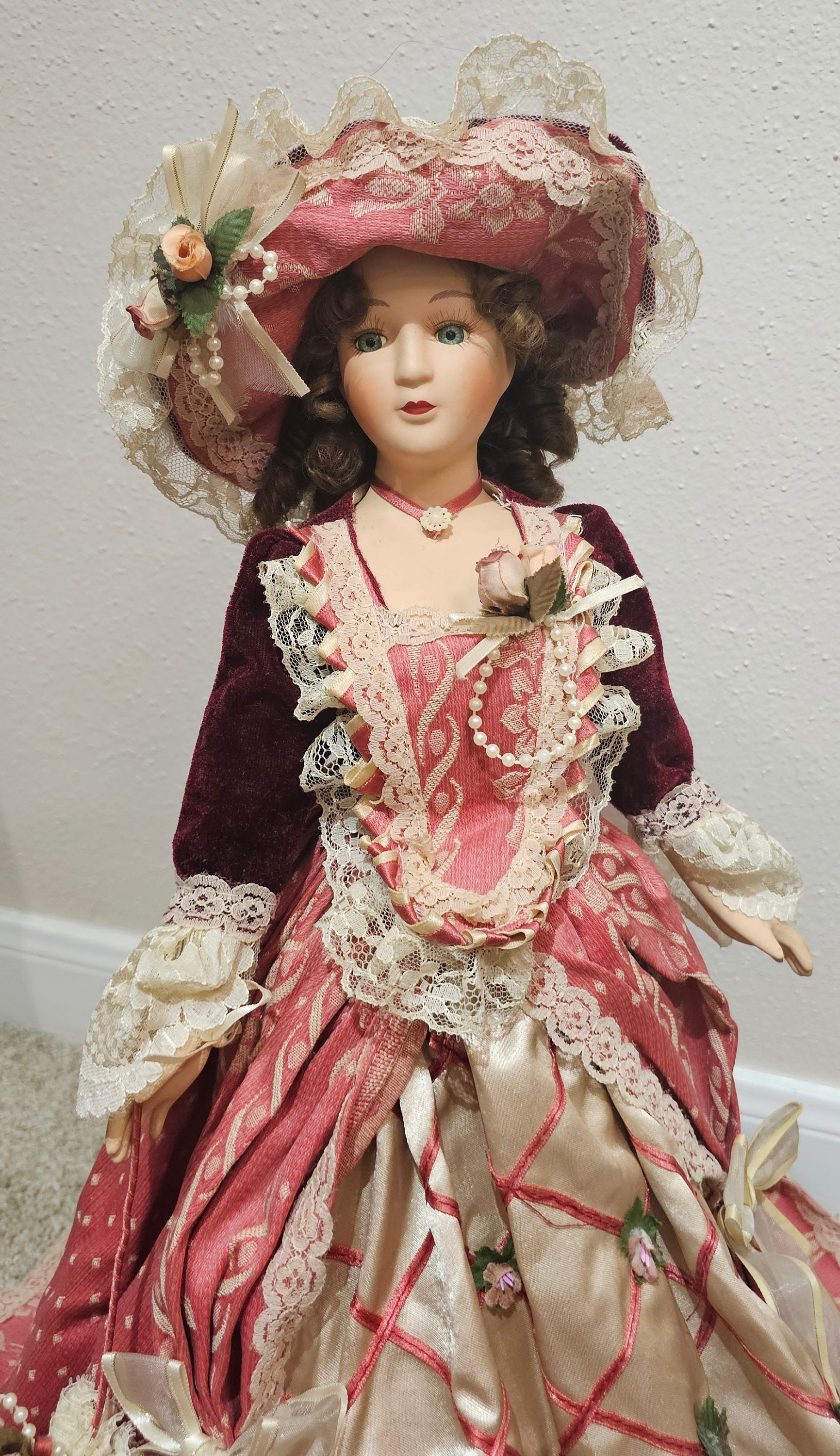 Victorian Porcelain Doll - Etsy
