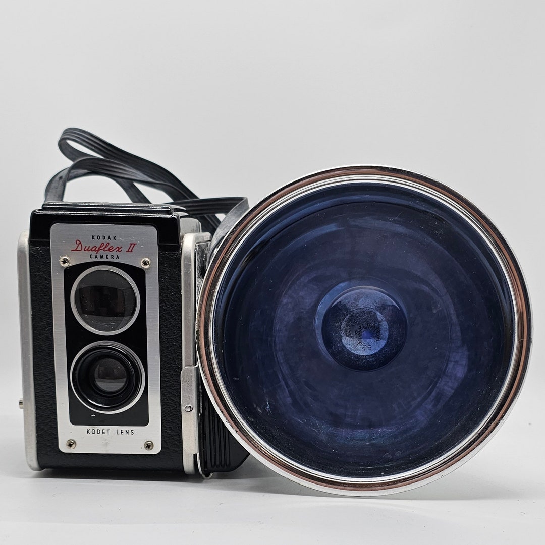 Vintage Kodak Duaflex Camera W/orignal Flash & Kodet Lens - Etsy