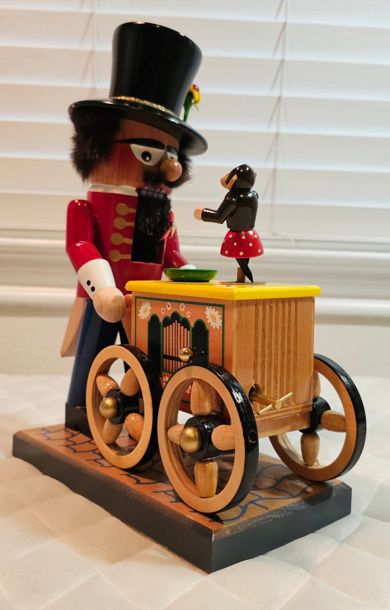 Original Steinbach Germany Musical Nutcracker berlin Organ Grinder ...
