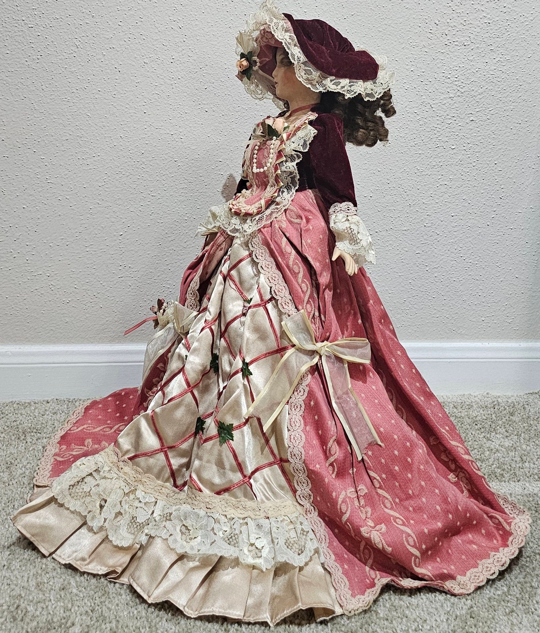 Victorian Porcelain Doll - Etsy