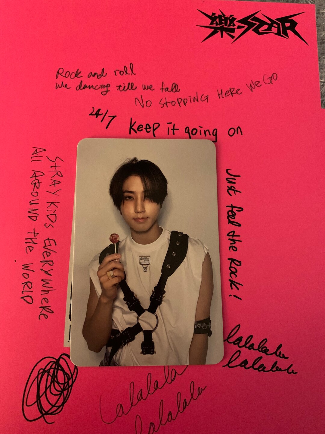 Official Rock-star Photo Card of Han - Etsy