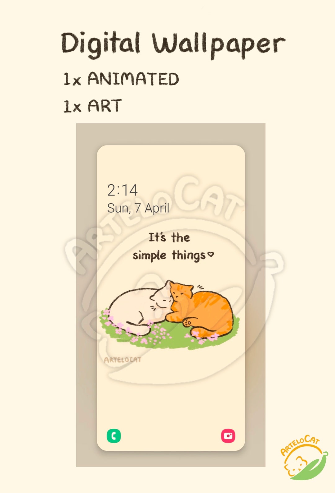 Simple Things Animated Wallpaper Pack - Etsy