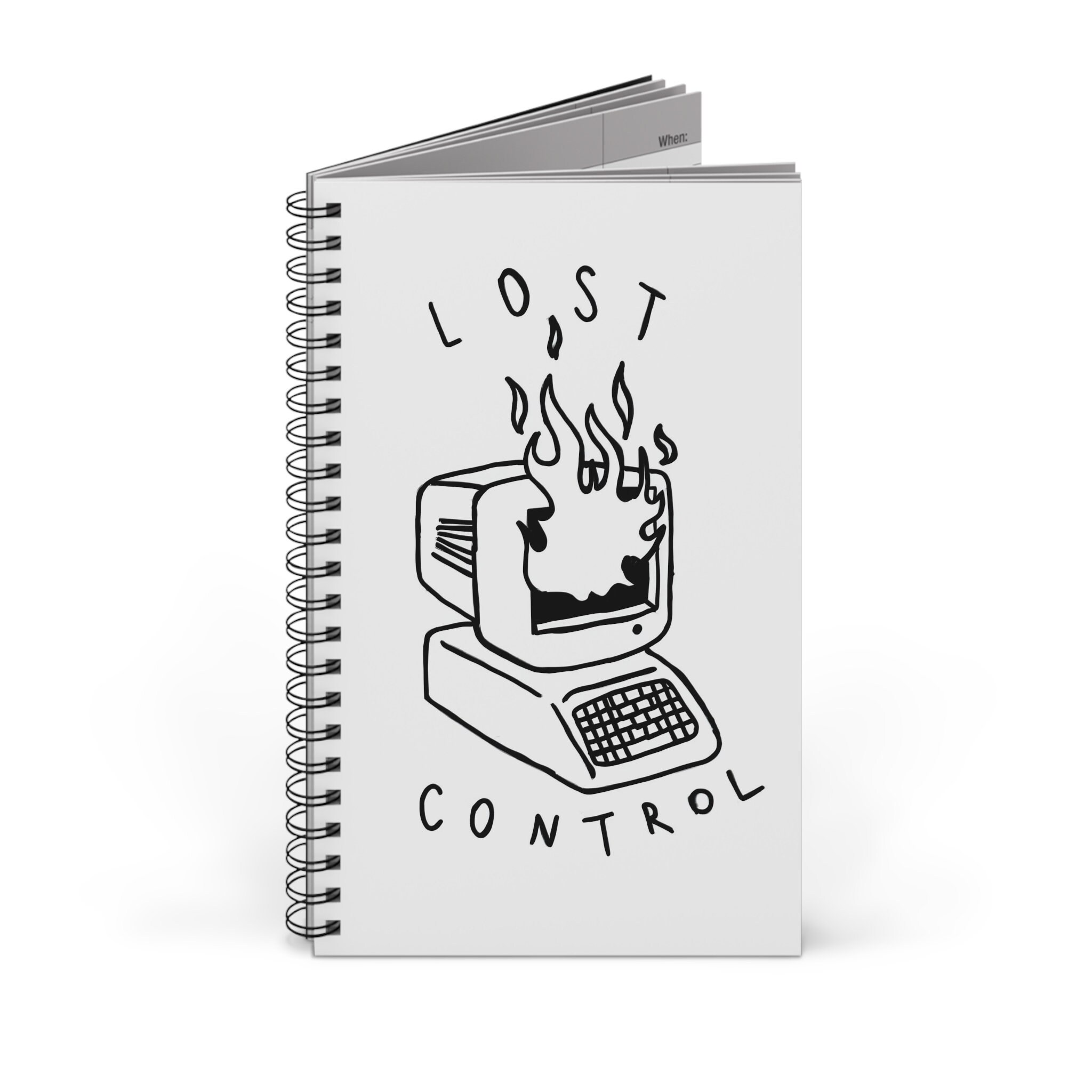 Lost Control to Get Control Notebook - Etsy