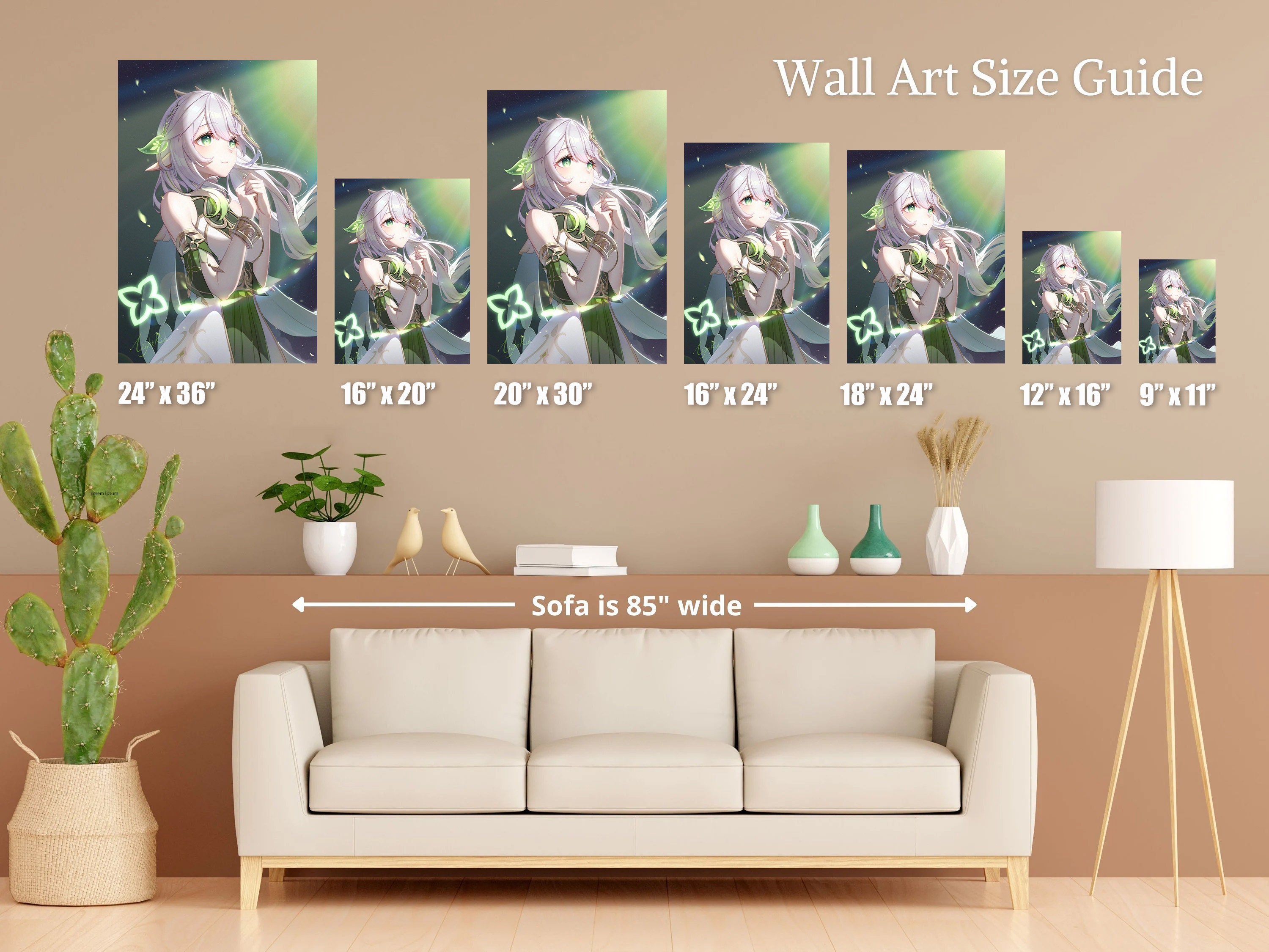 Nahida Poster for Genshin Impact. Anime Poster Printed on - Etsy