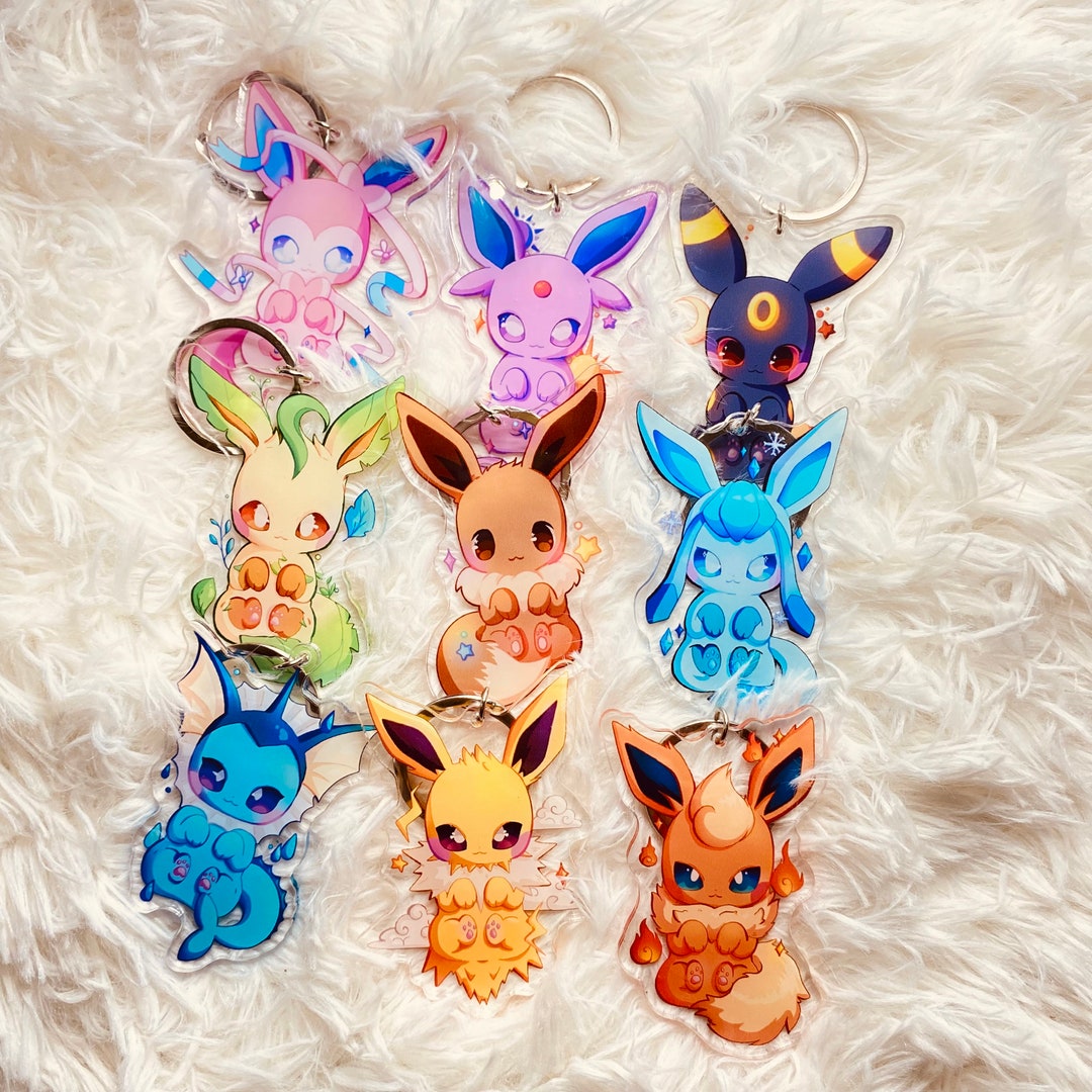 Eeveelution Keychains - Etsy