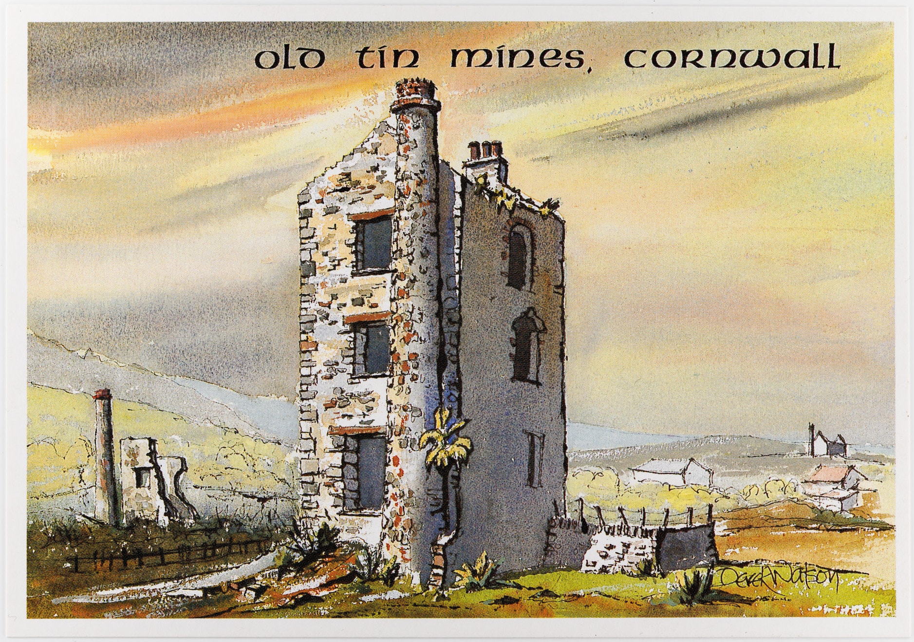 15 Cornwall Vintage Postcards Lot Nostalgic Collectible Original ...