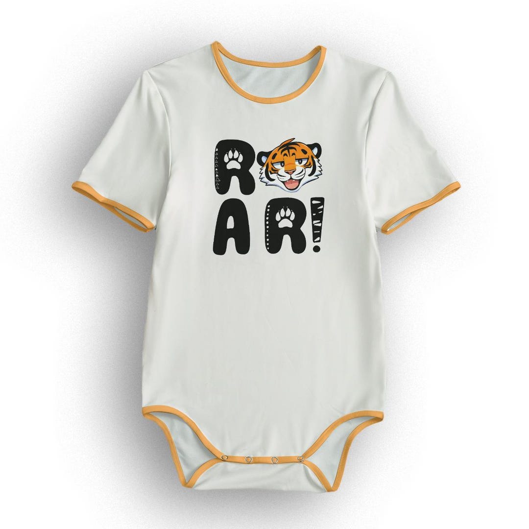 ROAR! ABDL Tiger Bodysuit - Etsy