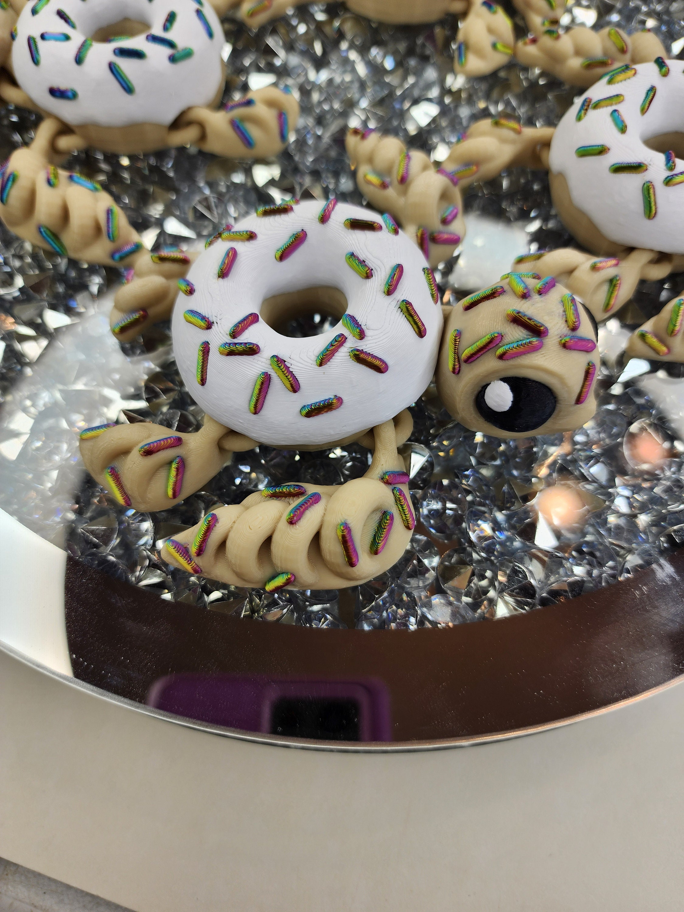 Donut Turtle articulated - Etsy