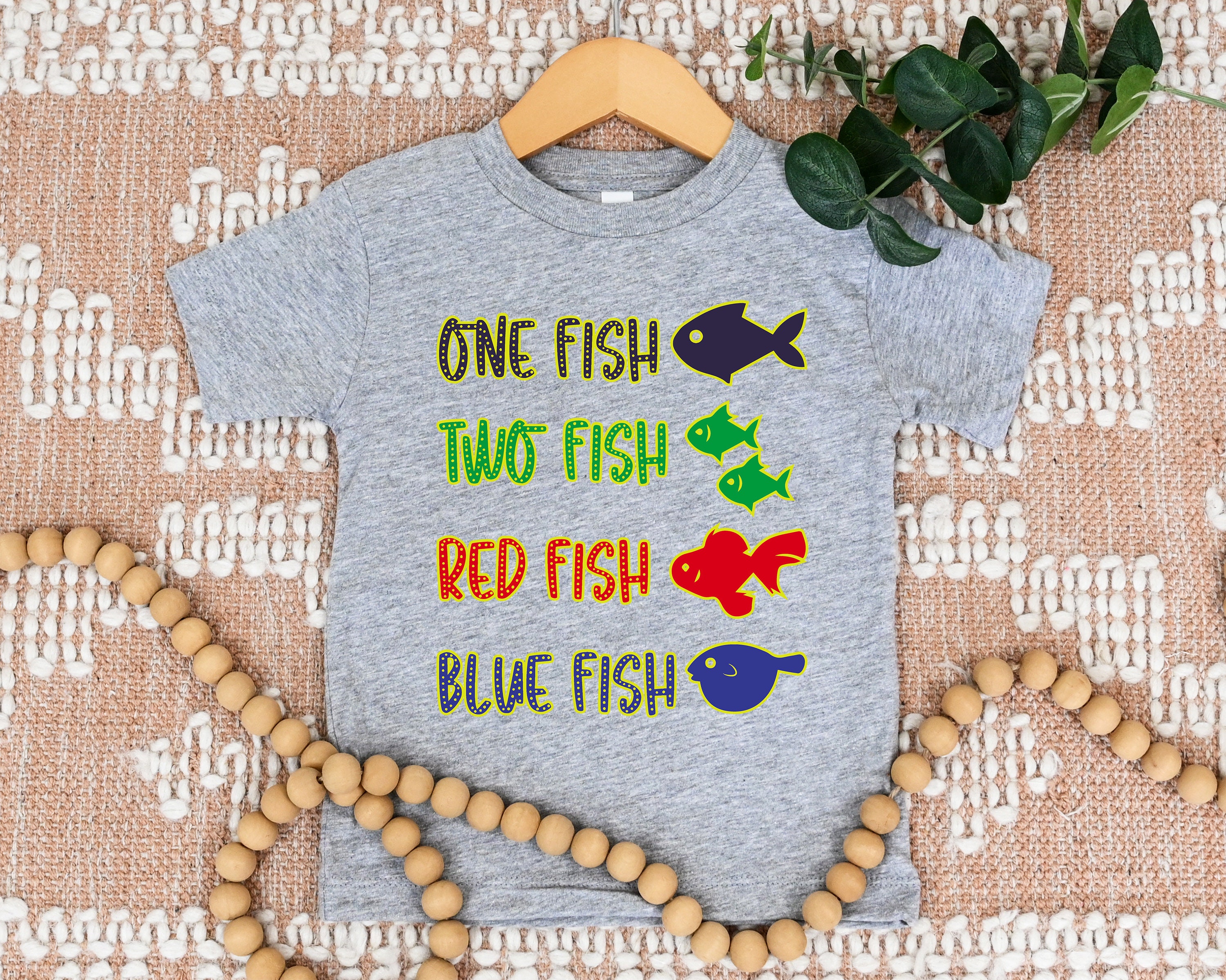 One Fish Two Fish Red Fish Blue Fish Shirt, Reading Day T-shirt, Read ...