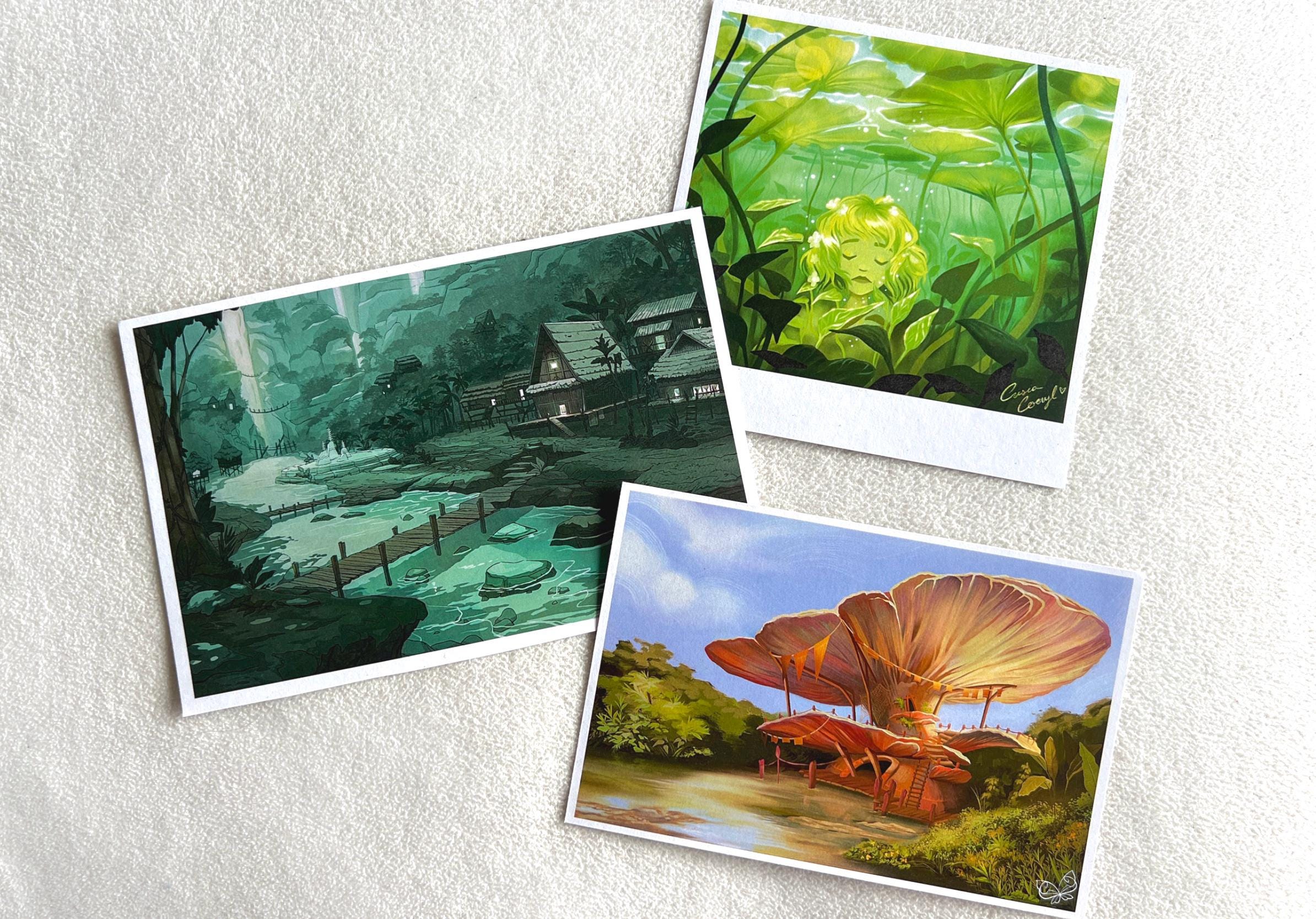 Lily Fae, Lilypad Pond, River Fairy, Digital Illustration, Green Fairy ...