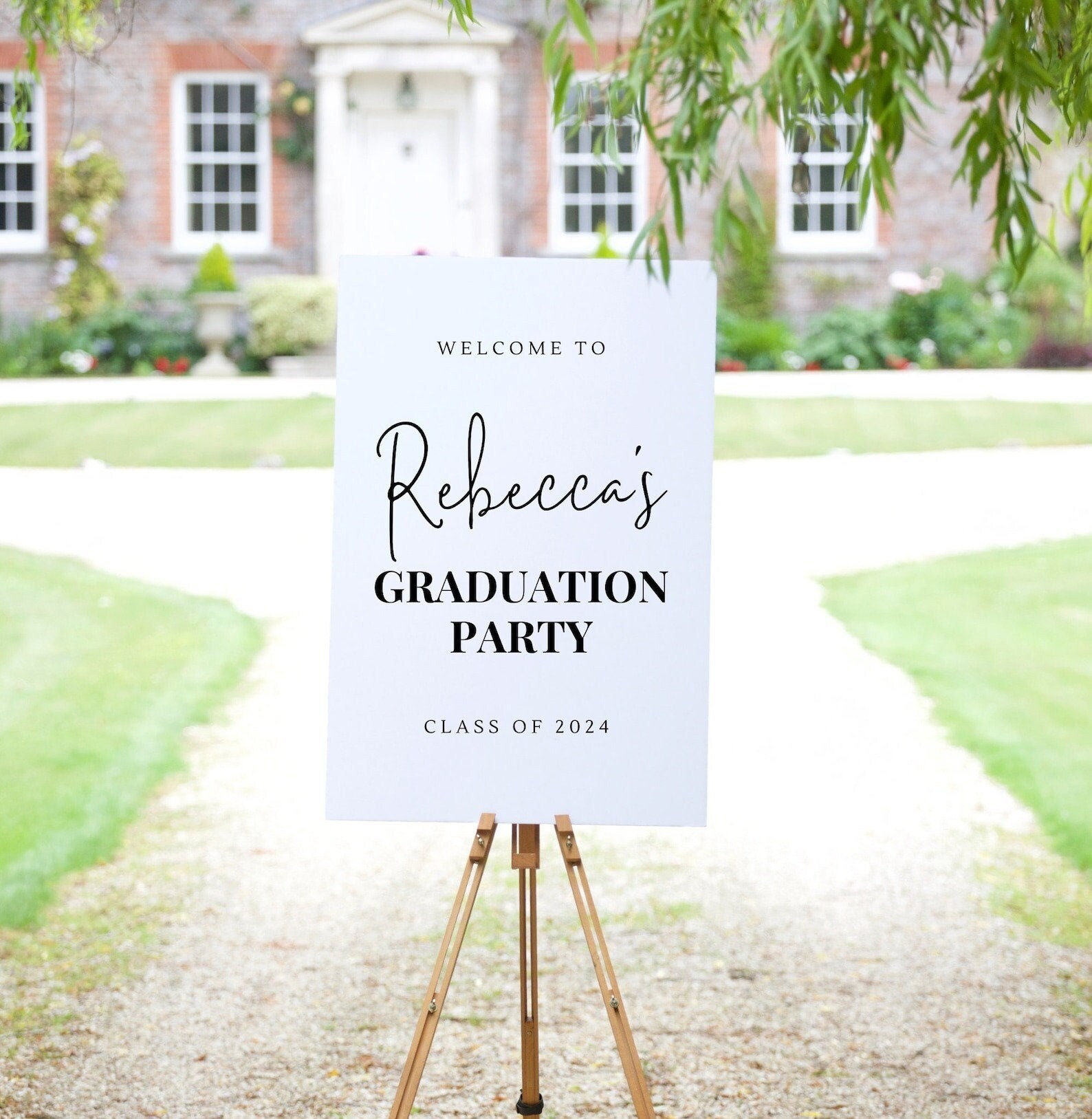 Graduation Party Sign College Graduation Sign Graduation Party Welcome ...