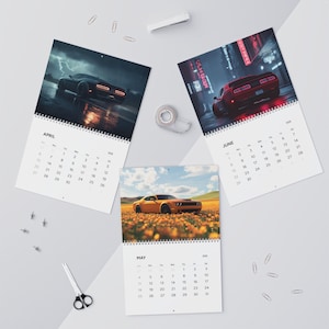 Dodge Challenger SRT Wall Calendar (2025) - Etsy