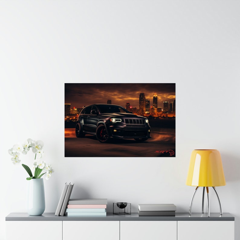 Storm Jeep Trackhawk SRT Poster - Etsy