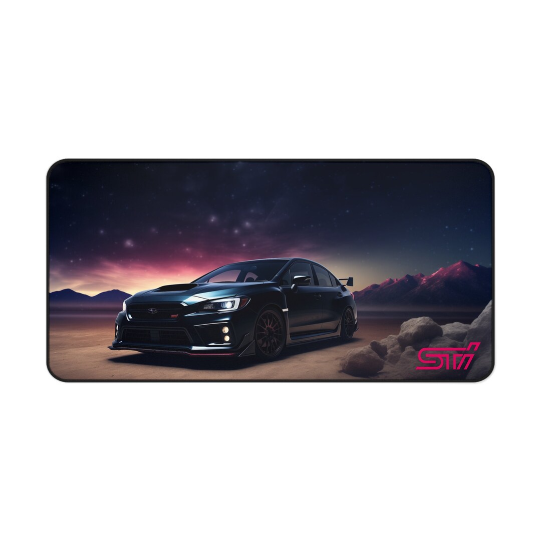 Subaru WRX Sti Starry Night Deskmat - Etsy